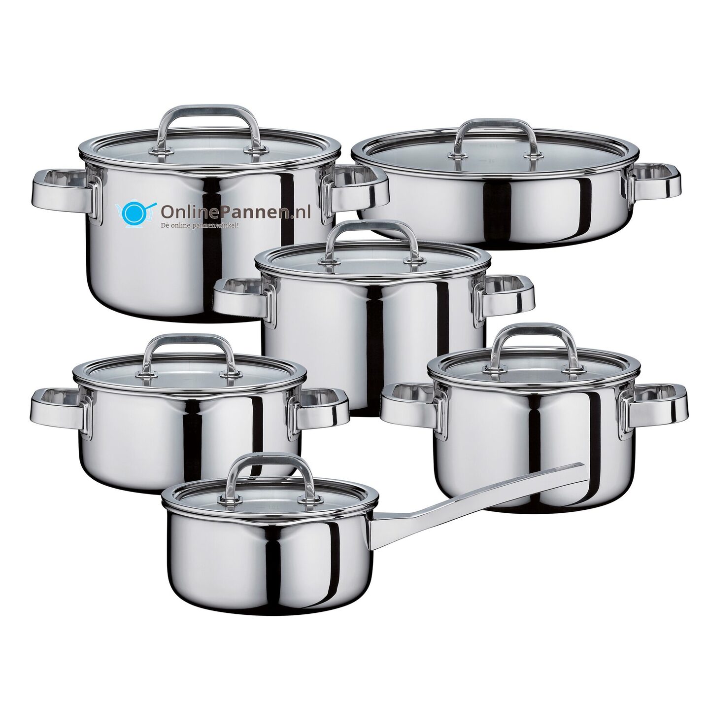 Spring Finesse2+ 6-delig pannenset (online) kopen? OnlinePannen.nl